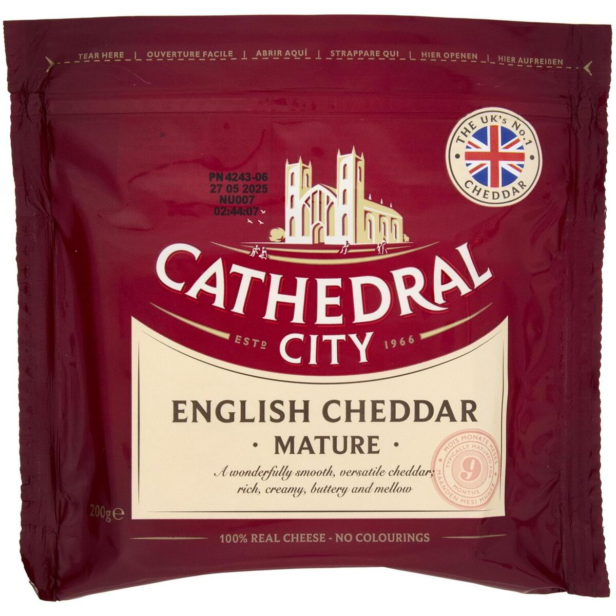 Cathedral City English Cheddar Mature 200 g Cathedral City | IperDrive