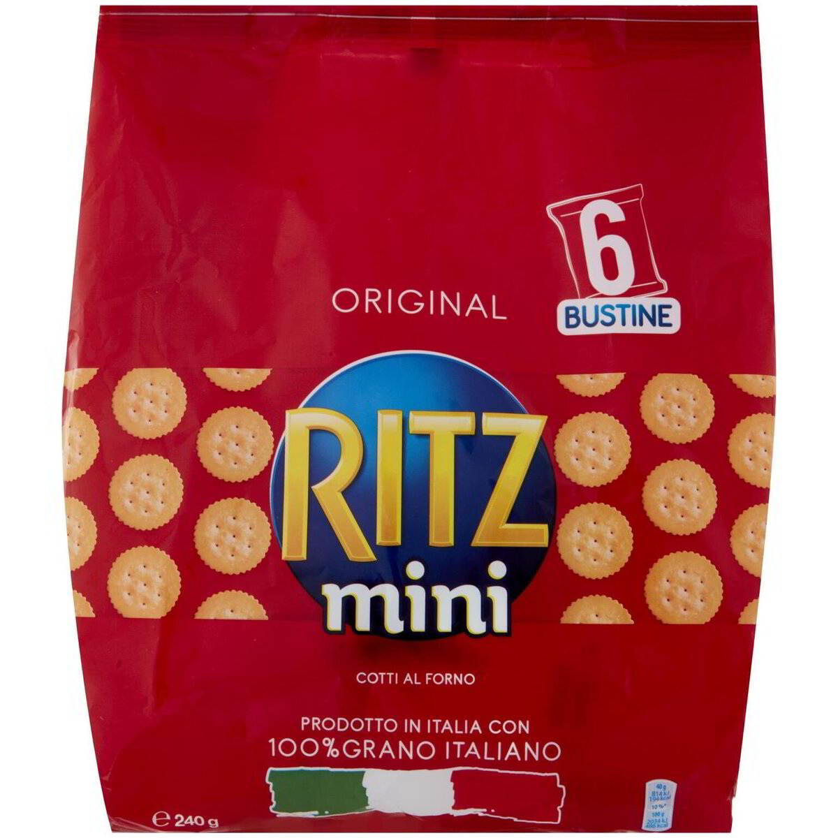 Ritz Original Mini Crackers Multipack 6 Bustine - 240g Ritz | IperDrive