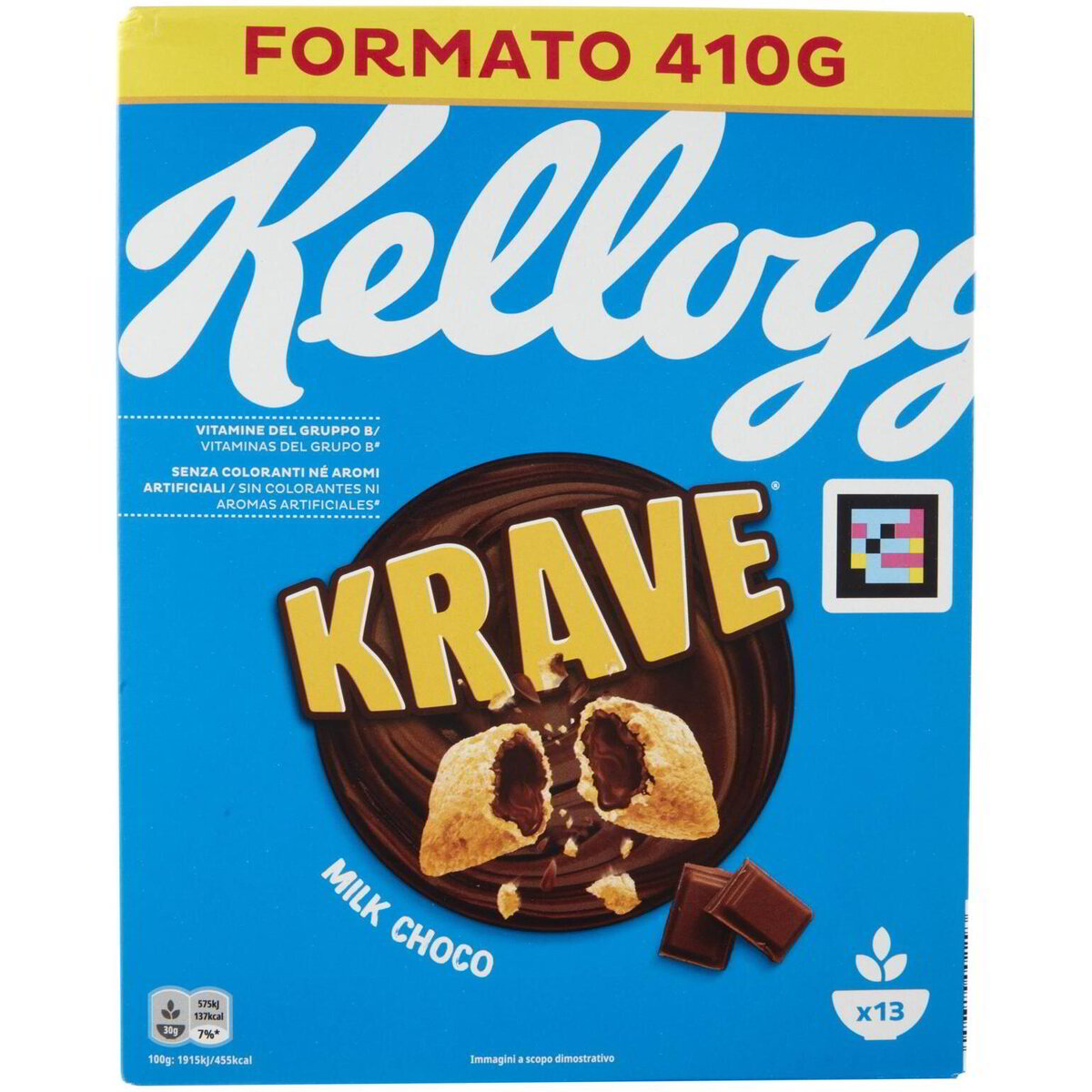 Kellogg's Krave Milk Choco 410 g Kellogg's | IperDrive