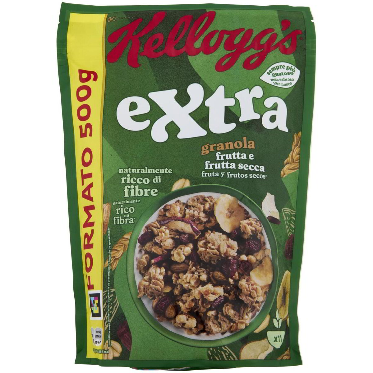 Kellogg's extra granola frutta e frutta secca 500 g Kellogg's | IperDrive