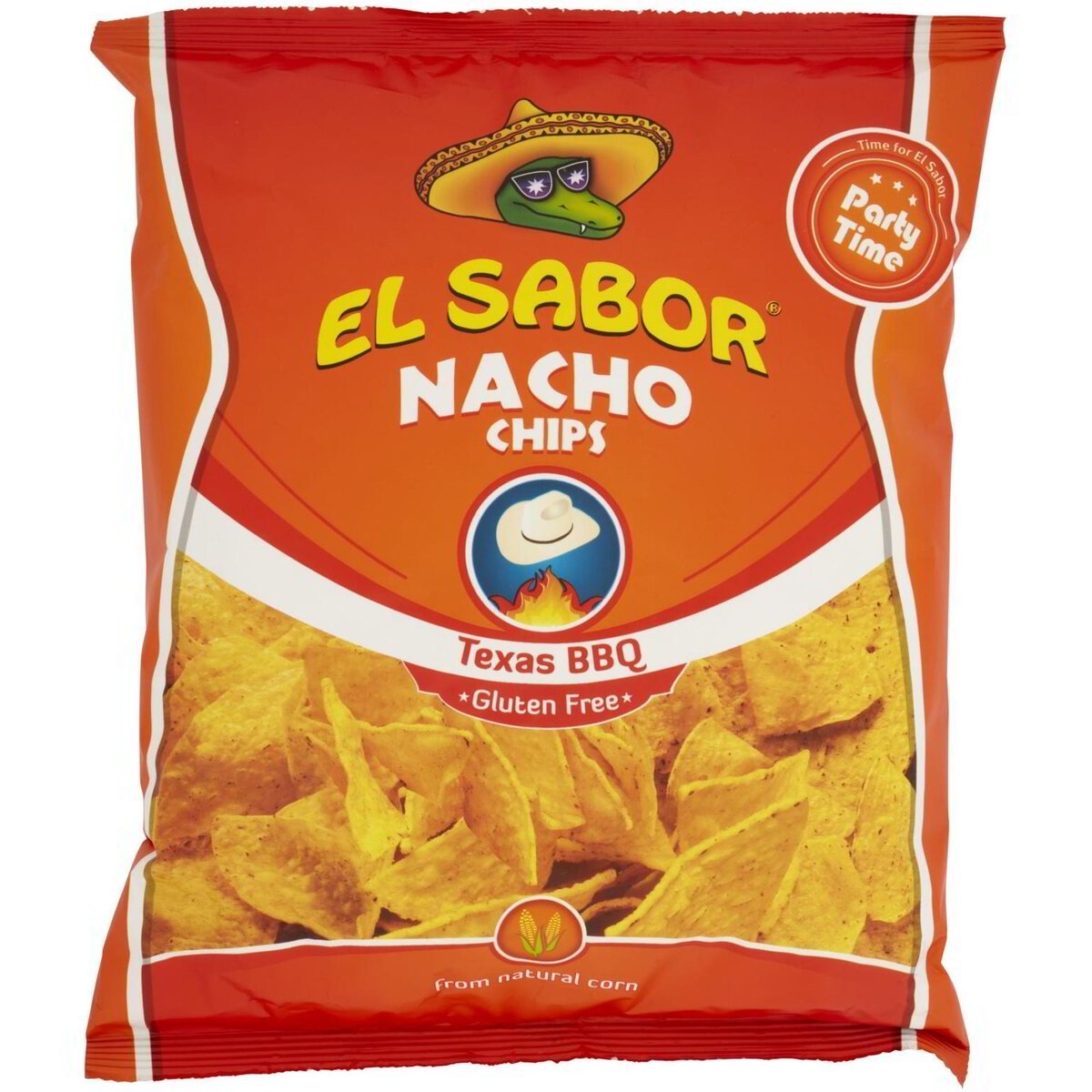 El Sabor Nacho Chips Texas BBQ 225 g El Sabor | IperDrive