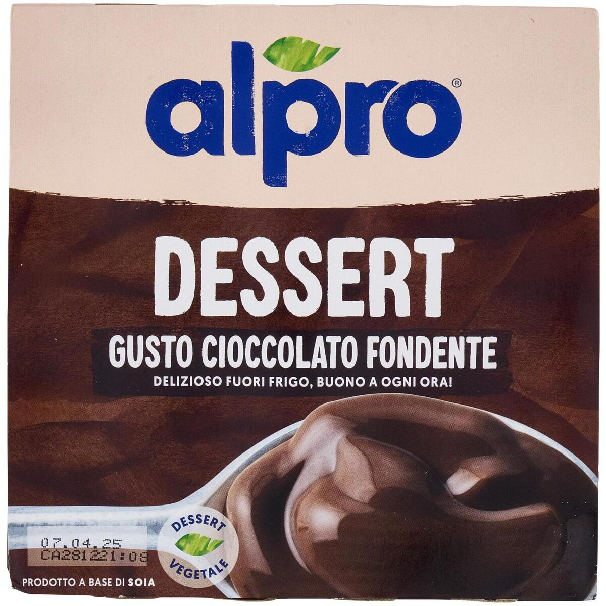 ALPRO Dessert 100% Vegetale Gusto Cioccolato Fondente, Senza Lattosio ...