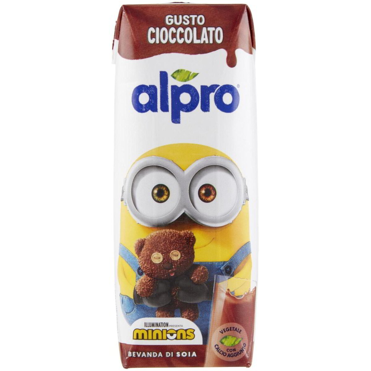ALPRO Minions, Bevanda Vegetale, Soia Gusto Cioccolato, No Lattosio ...