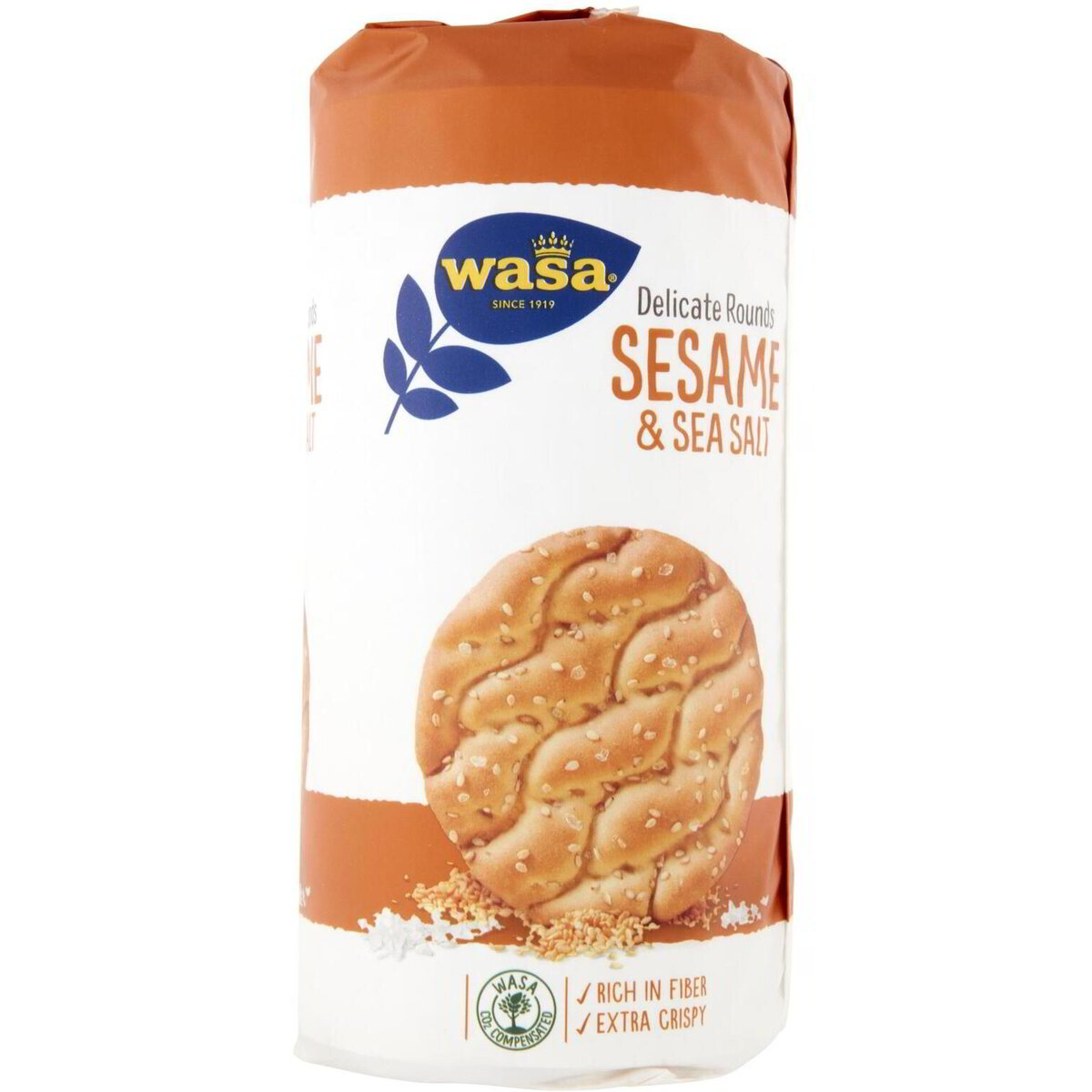 Wasa Runda Sesam & Seasalt Cracker con Semi di Sesamo 290g Wasa Peso ...