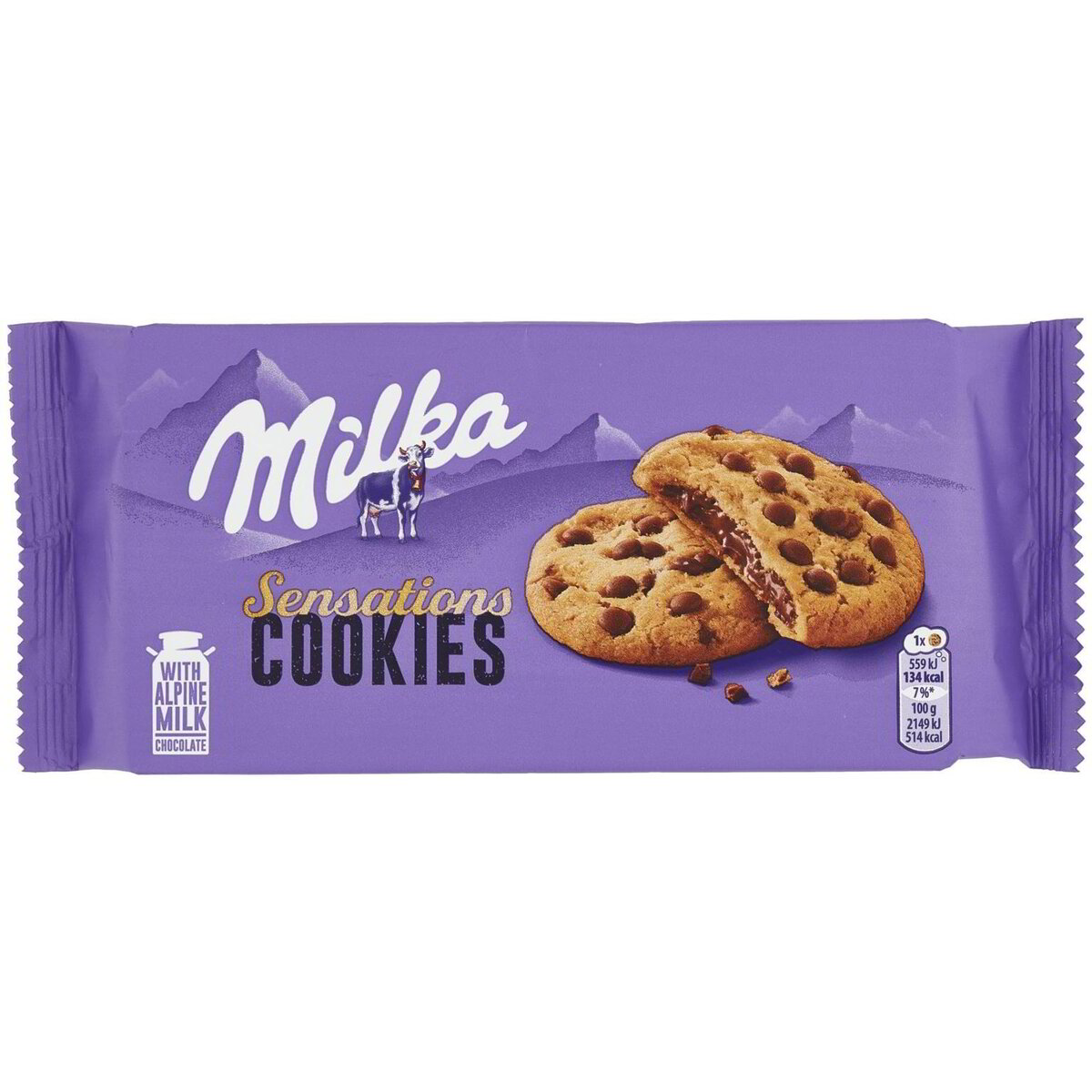 Milka Cookies Sensation, cookies ripieni di cioccolato al latte Milka ...