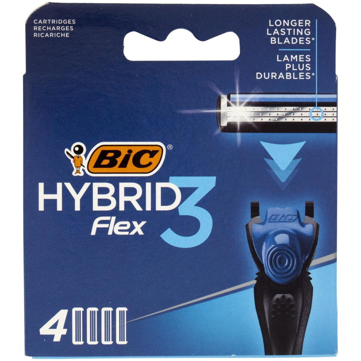 Bic Hybrid Flex 3 Ricariche 4 pz Bic | IperDrive
