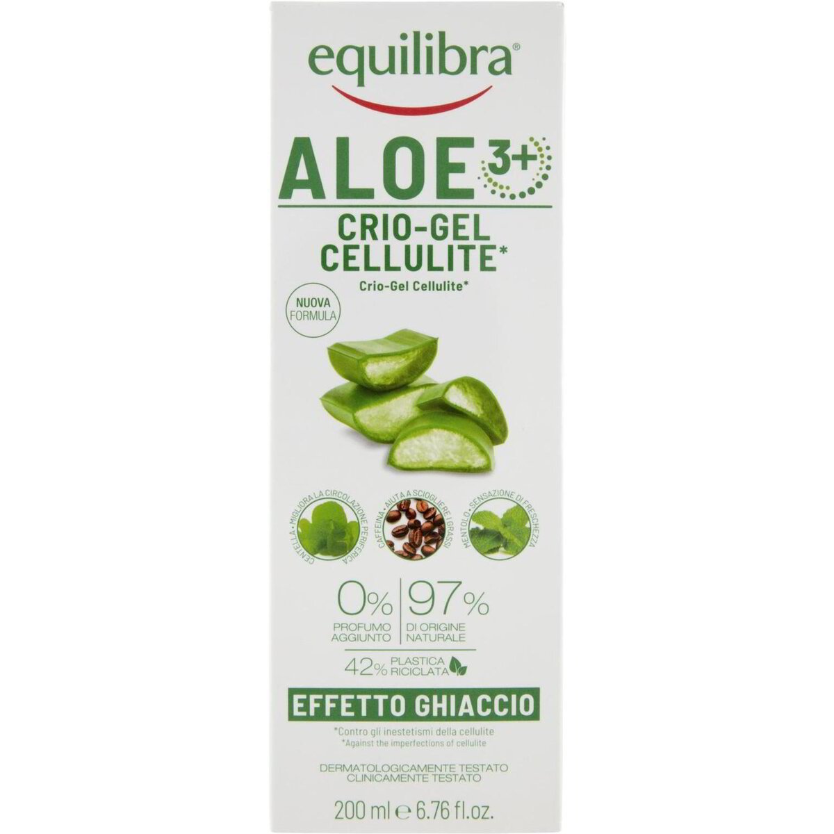 equilibra Aloe 3+ Crio-Gel Cellulite* Effetto Ghiaccio 200 ml equilibra | IperDrive