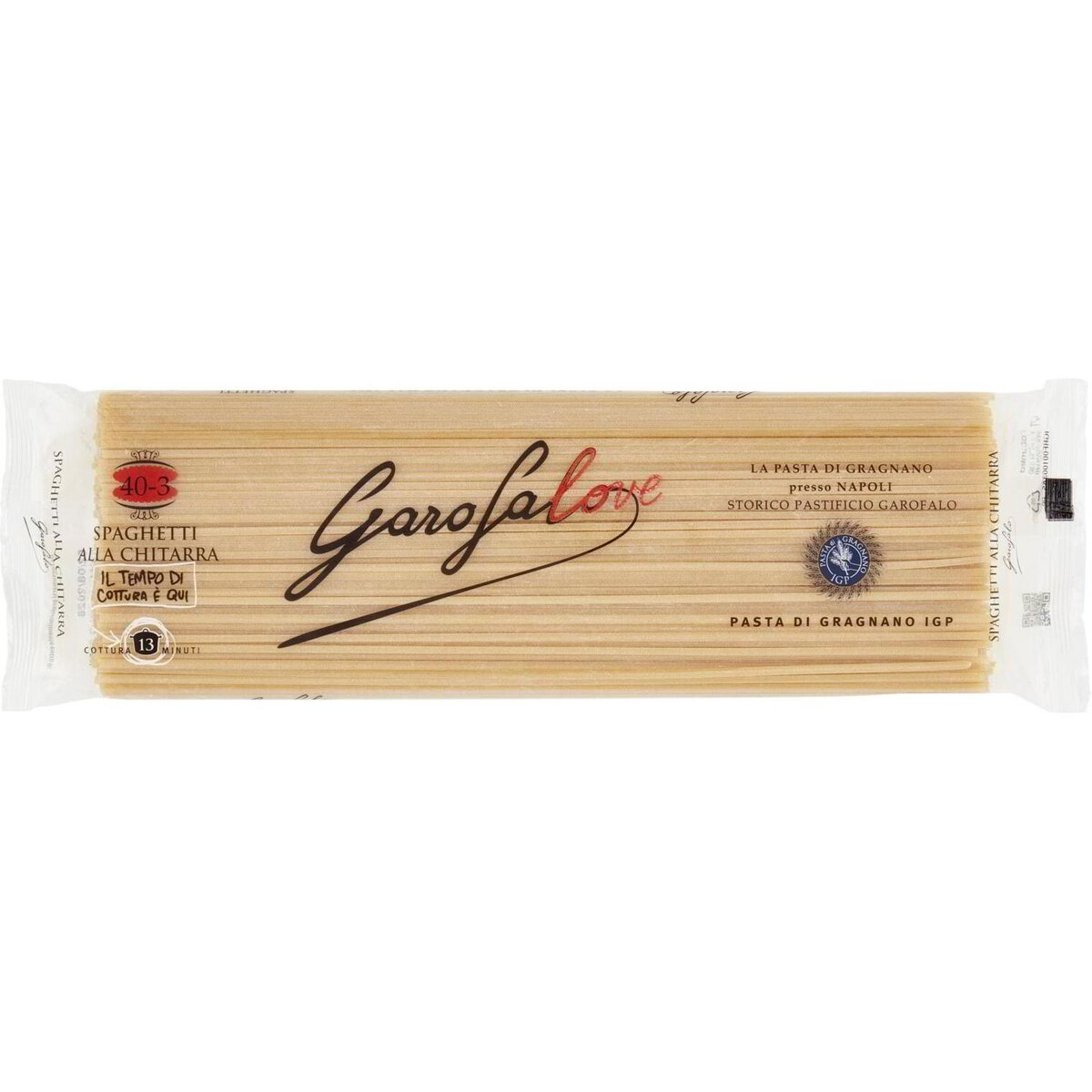 Garofalo Spaghetti alla Chitarra 40-3 Pasta di Gragnano IGP 500 g ...