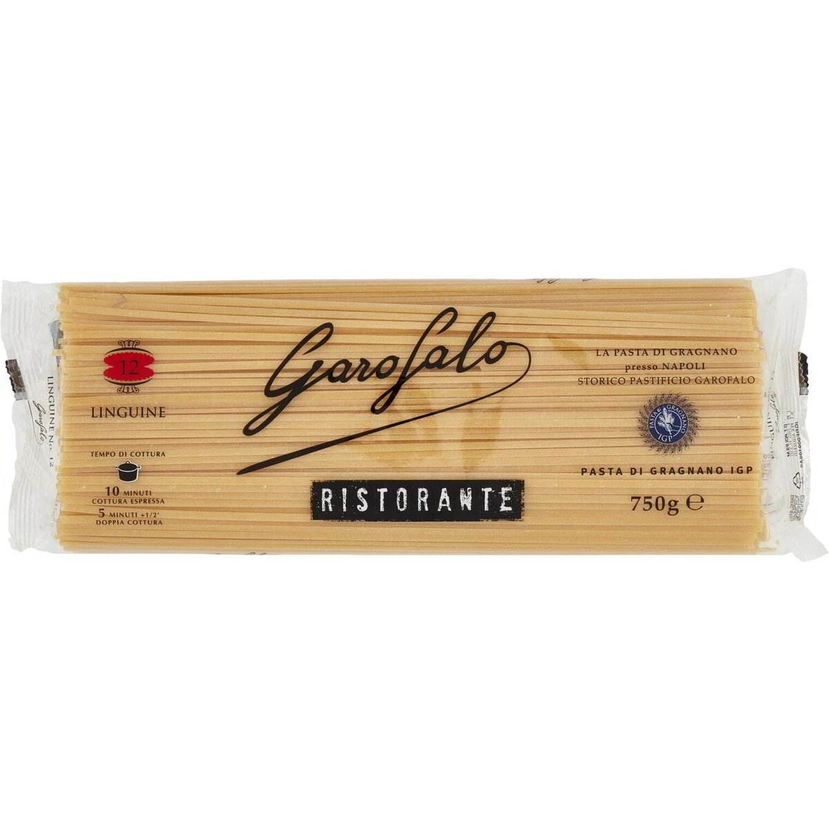 Garofalo Ristorante Linguine 12 Pasta di Gragnano IGP 750 g Garofalo ...