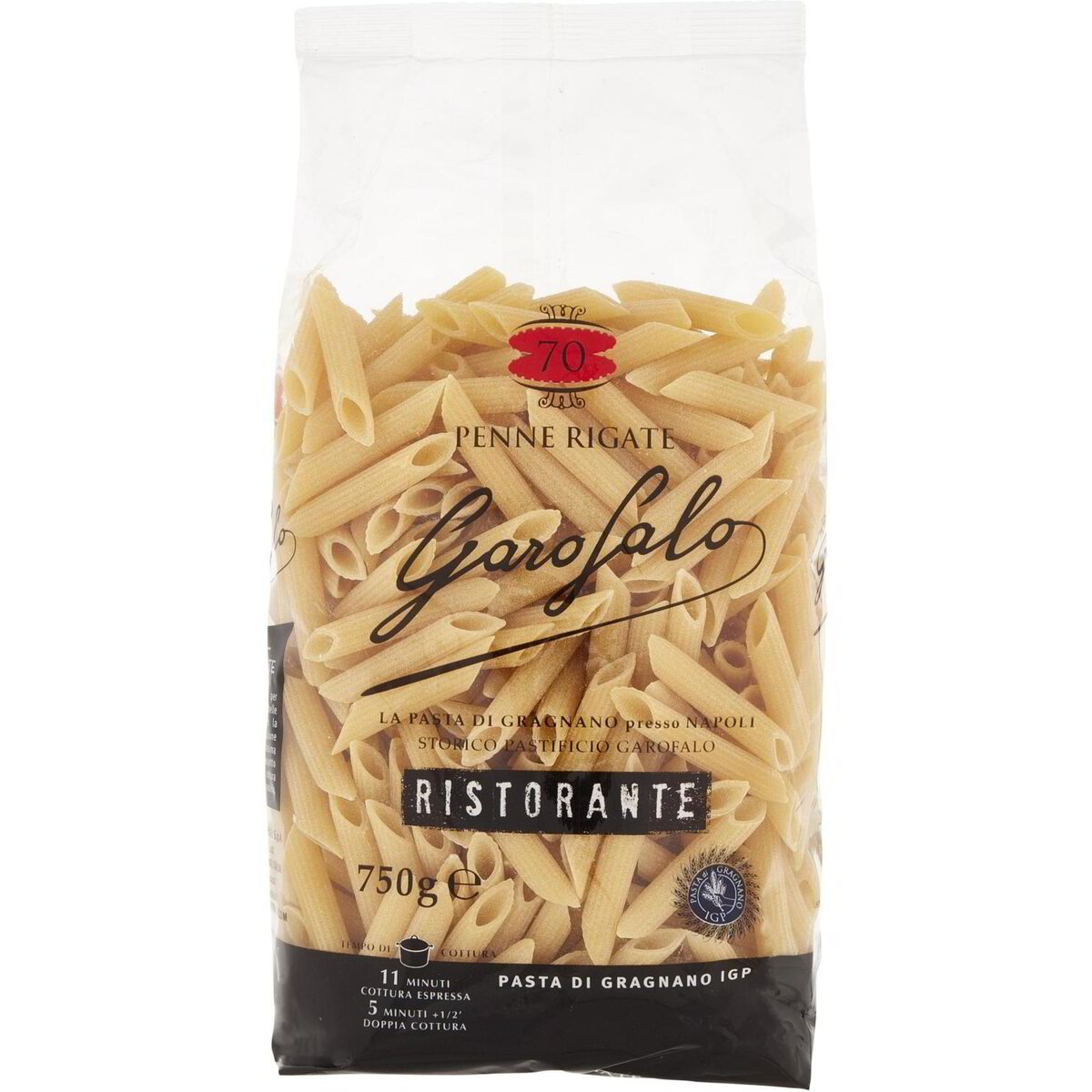 Garofalo Ristorante Penne Rigate 70 Pasta di Gragnano IGP 750 g ...