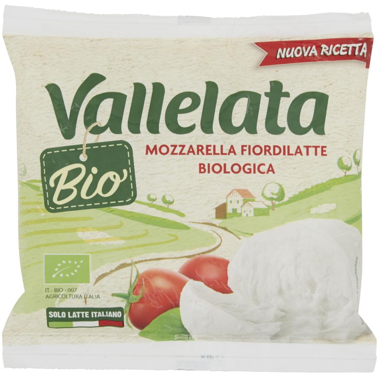 Vallelata Bio Mozzarella Fiordilatte Biologica 100 g Vallelata - iper Shop