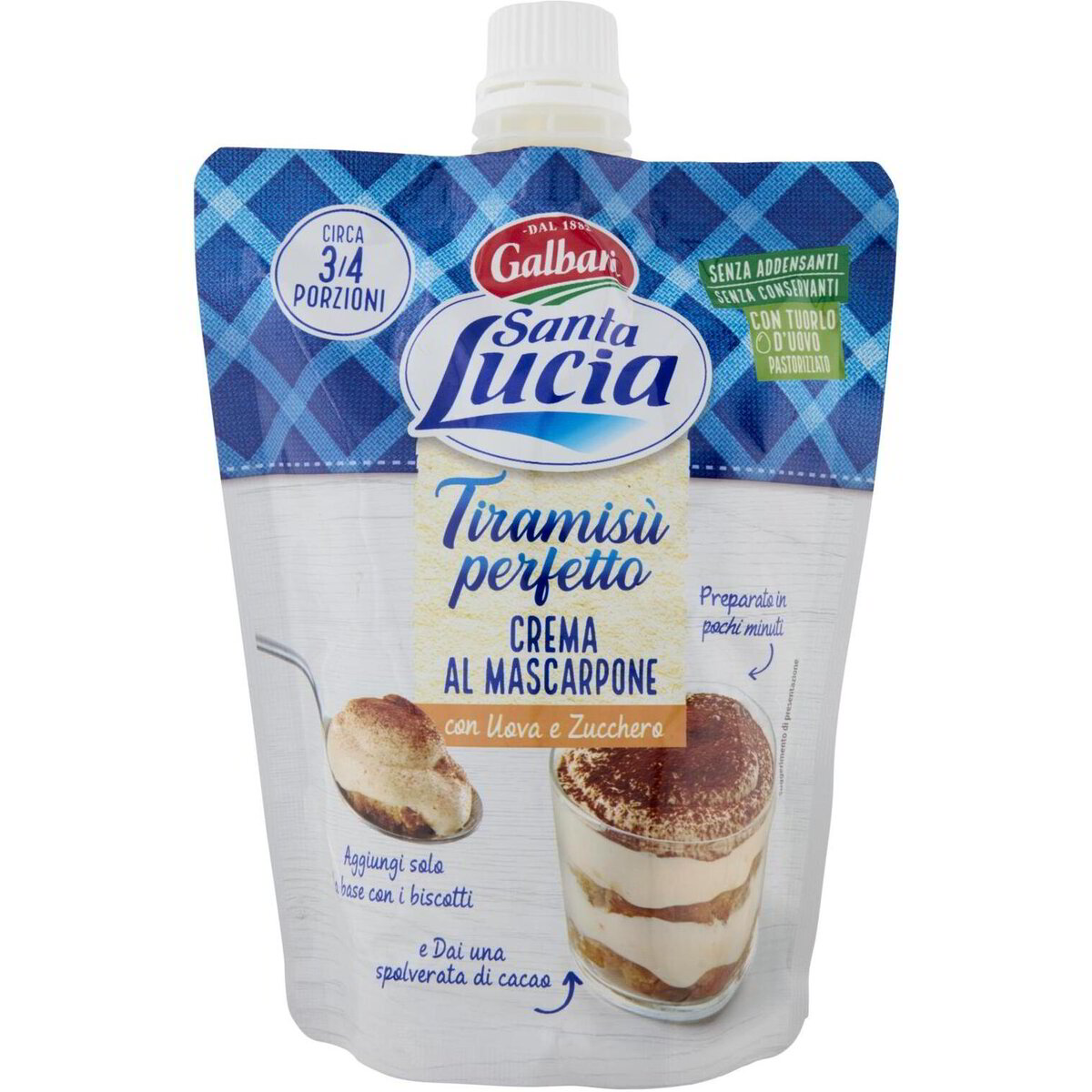 Galbani Santa Lucia Tiramisù perfetto Crema al Mascarpone 375 g Galbani ...