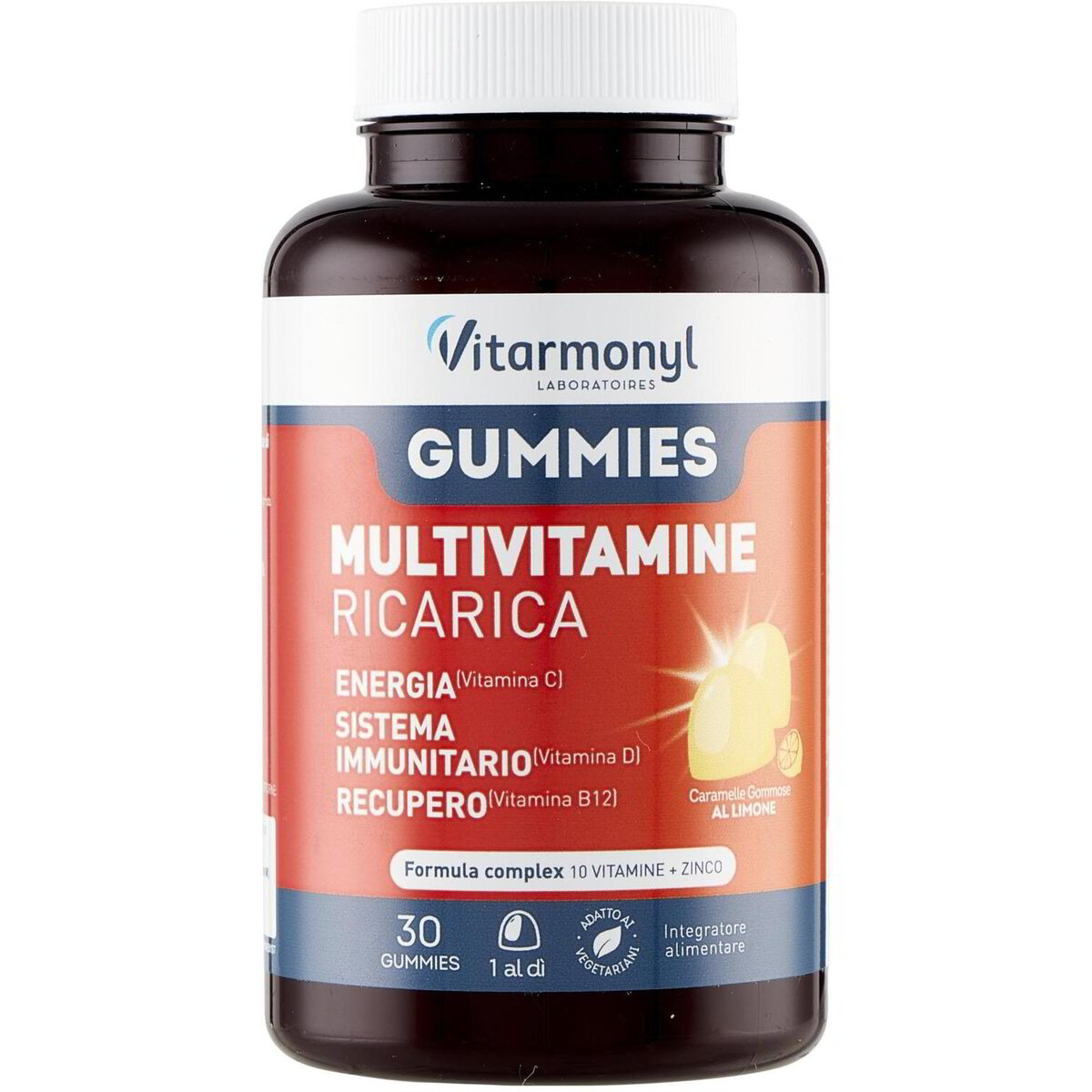 Laboratoires Vitarmonyl Gummies Multivitamine Ricarica 30 Gummies 75 g ...