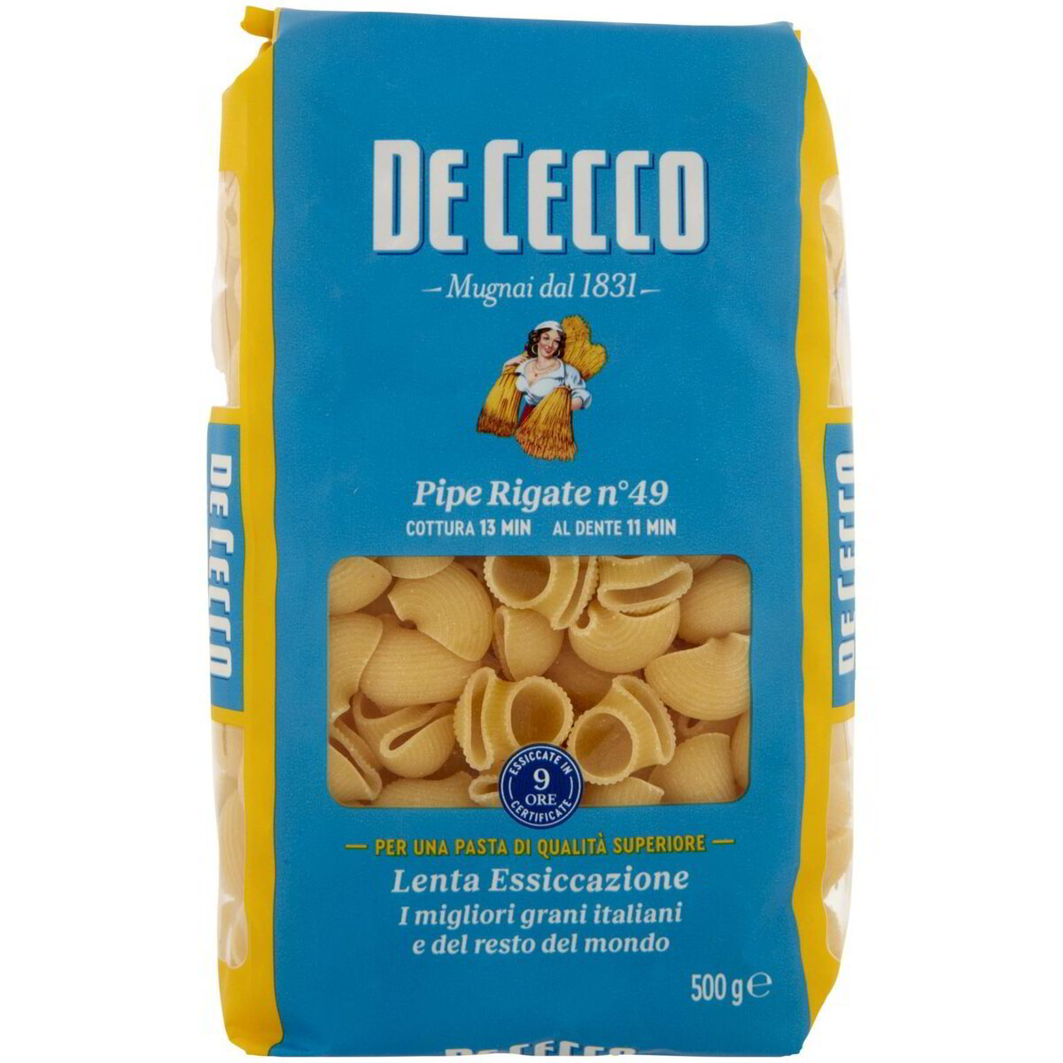 De Cecco Pipe Rigate n°49 500 g De Cecco - iper Shop