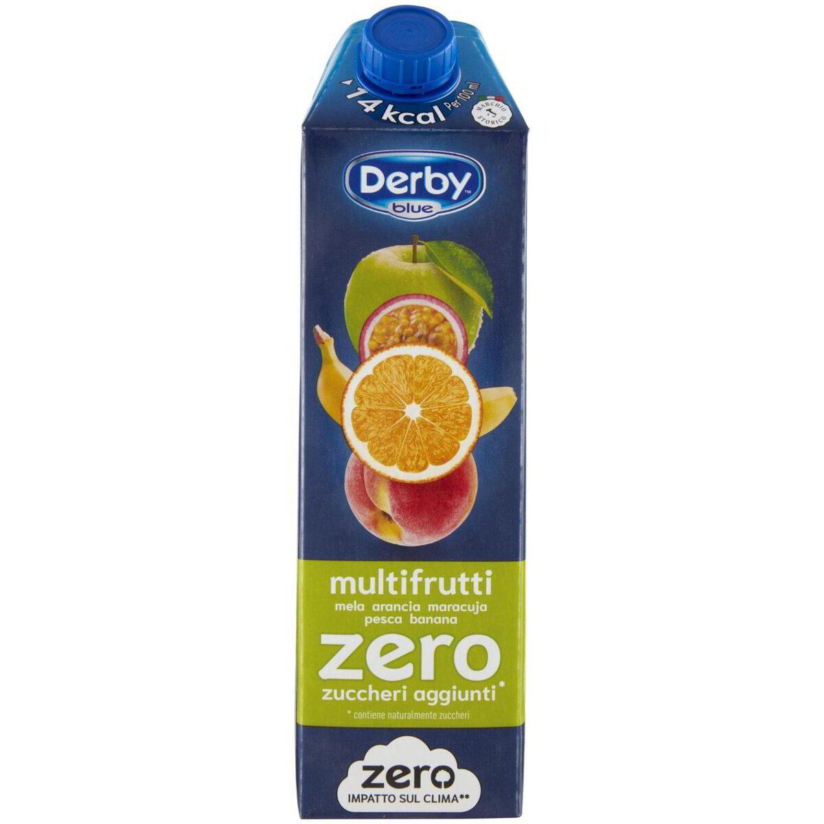 Derby blue zero multifrutti 1000 ml Derby blue | IperDrive