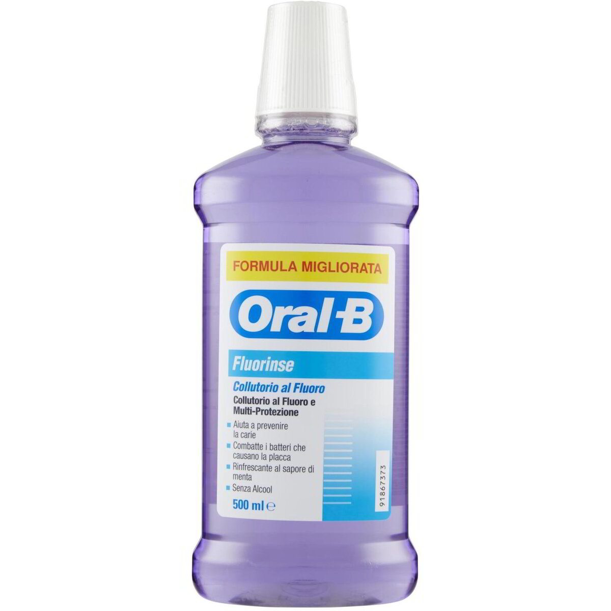 Oral-B Fluorinse Collutorio al Fluoro e Multi-Protezione Senza Alcool ...
