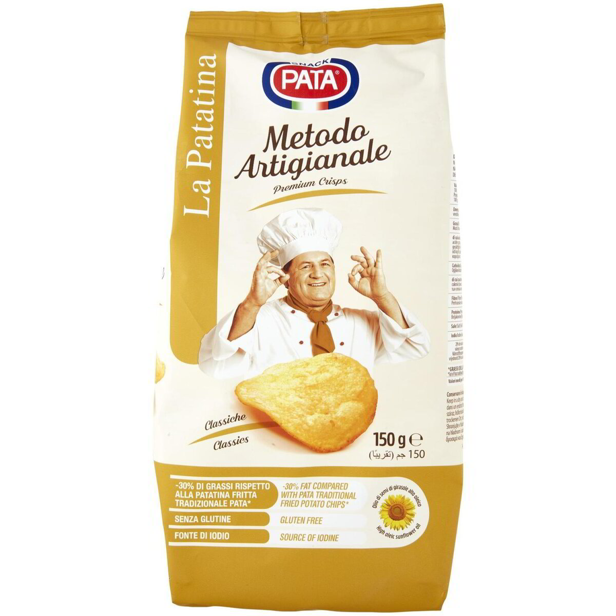 Pata la Patatina Metodo Artigianale Classiche 150 g Pata | IperDrive
