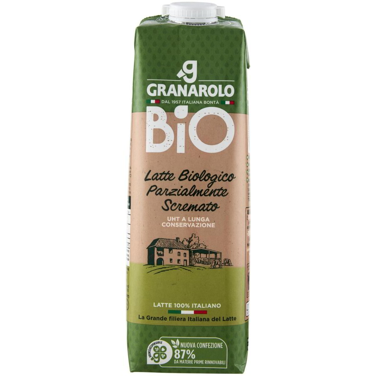Granarolo Bio Latte Biologico Parzialmente Scremato UHT a Lunga ...