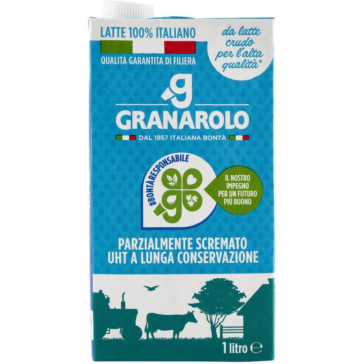 Granarolo Parzialmente Scremato UHT a Lunga Conservazione 1 litro ...
