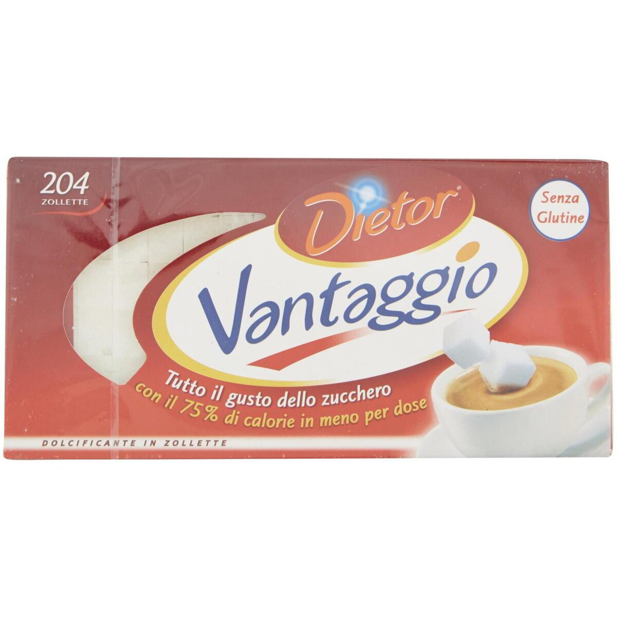 Dietor Vantaggio Dolcificante in Zollette 204 Zollette 290 g Dietor ...