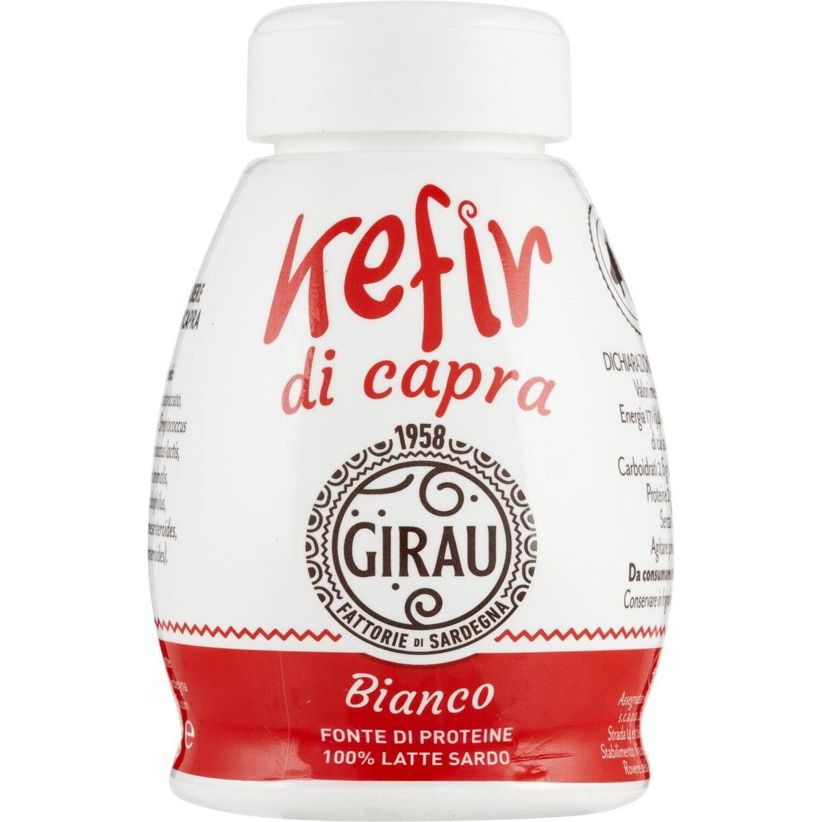 Girau Kefir di capra Bianco 200 g Girau | IperDrive