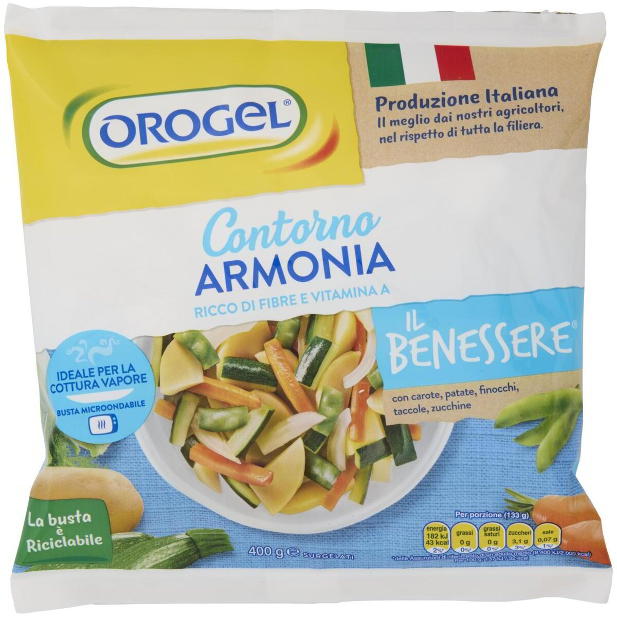 Orogel Il Benessere Contorno Armonia Surgelati 400 g Orogel | IperDrive