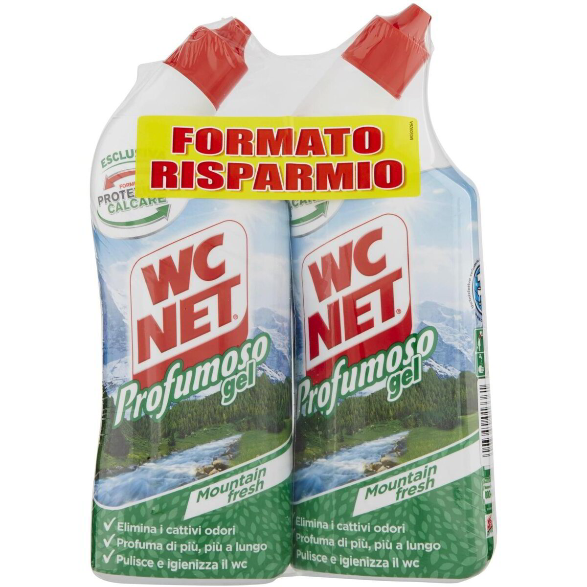 Wc Net - Pulitore WC Liquido, Profumoso Gel, Anticalcare e Igienizzante ...