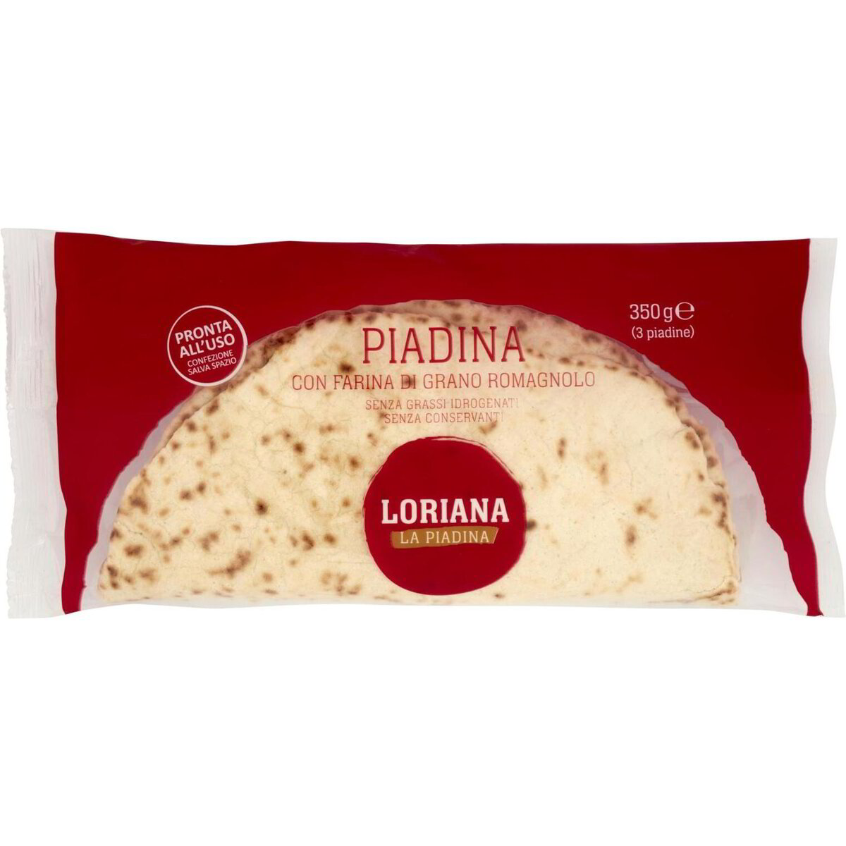 Loriana la Piadina Piegata 350g Loriana | IperDrive