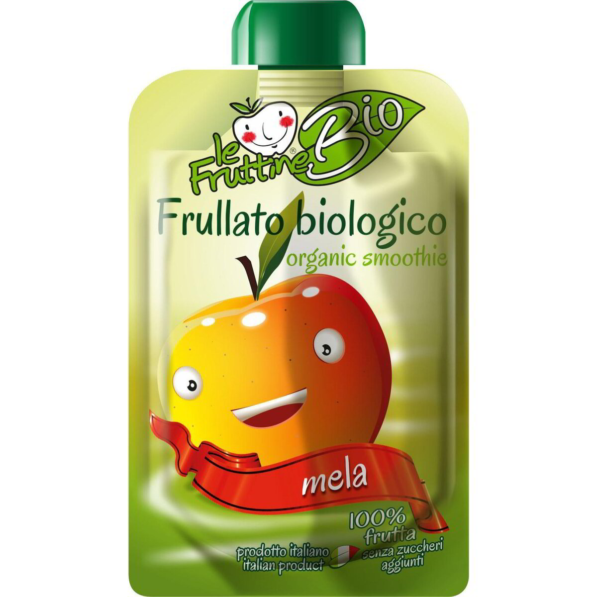 FRULL.MELA BIO FRUTTINE 100 Gr Le Fruttine - iper Shop