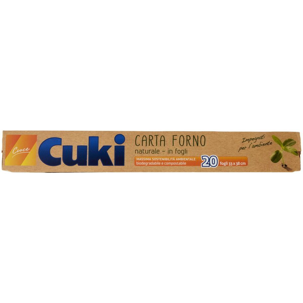 Cuki Cuoce Carta Forno naturale - in fogli 20 fogli 33x38 cm Cuki ...