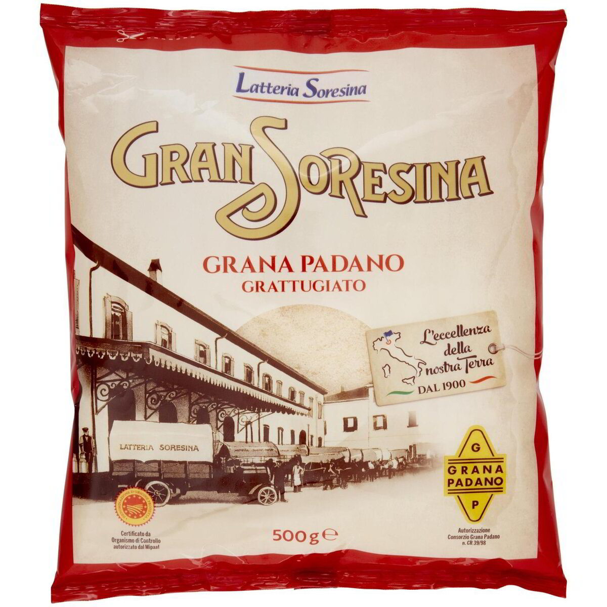 Gran Soresina Grana Padano DOP Grattugiato 500 g Gran Soresina | IperDrive