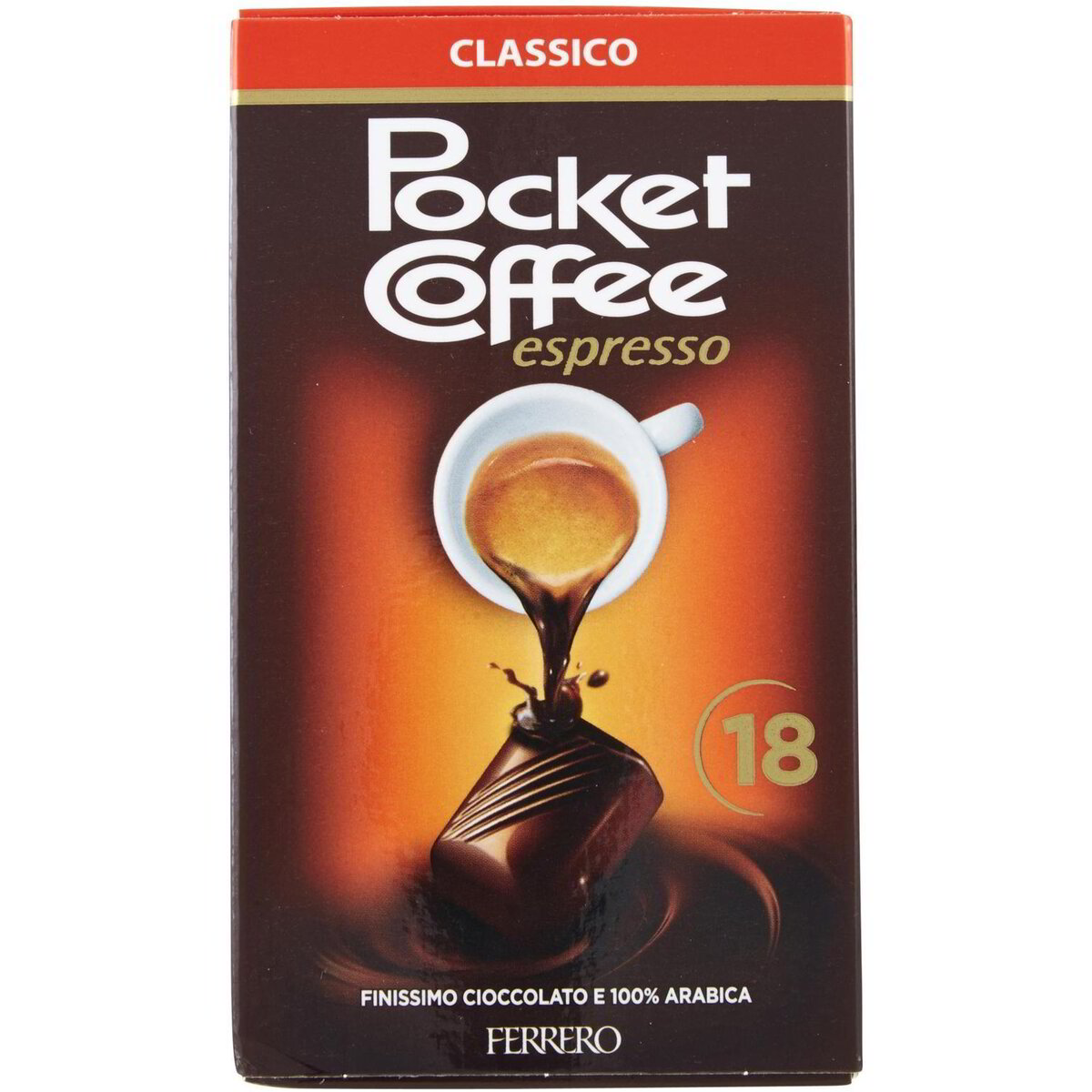 Pocket Coffee espresso Classico 18 Pezzi 225 g Pocket Coffee | IperDrive