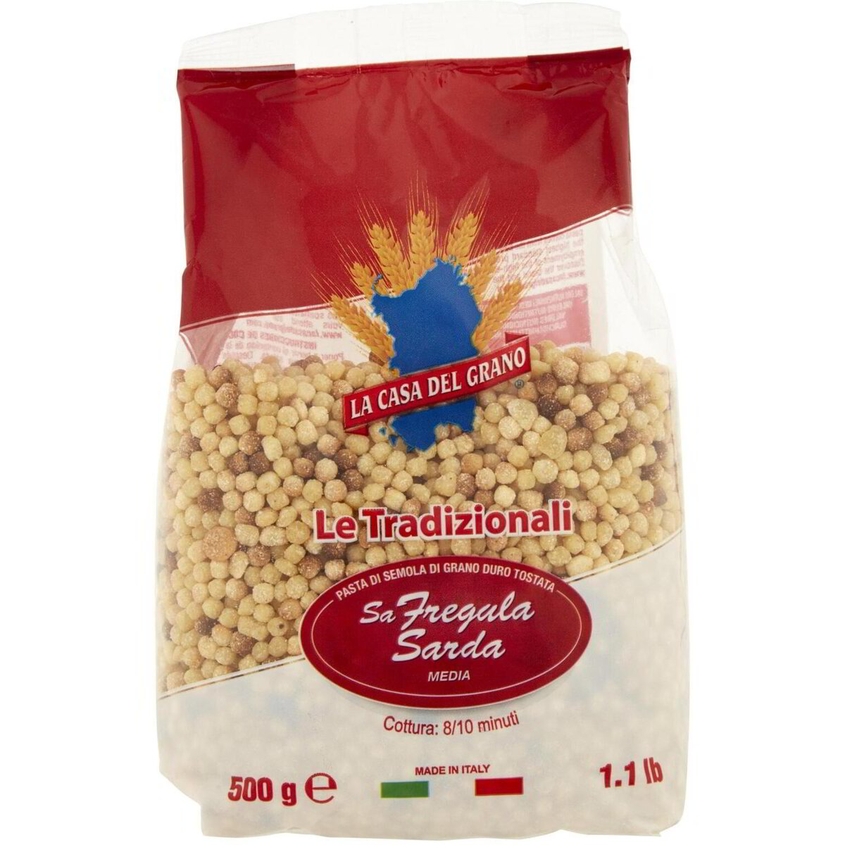 La Casa del Grano Le Tradizionali Sa Fregula Sarda Media 500 g La Casa ...