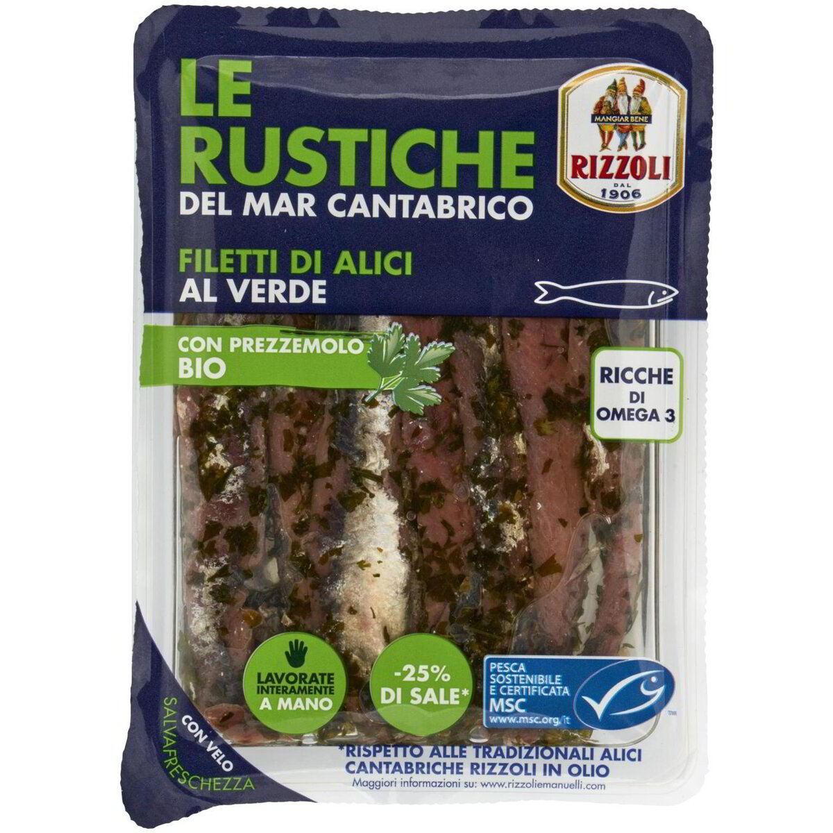 Rizzoli le Rustiche del Mar Cantabrico Filetti di Alici al Verde con ...