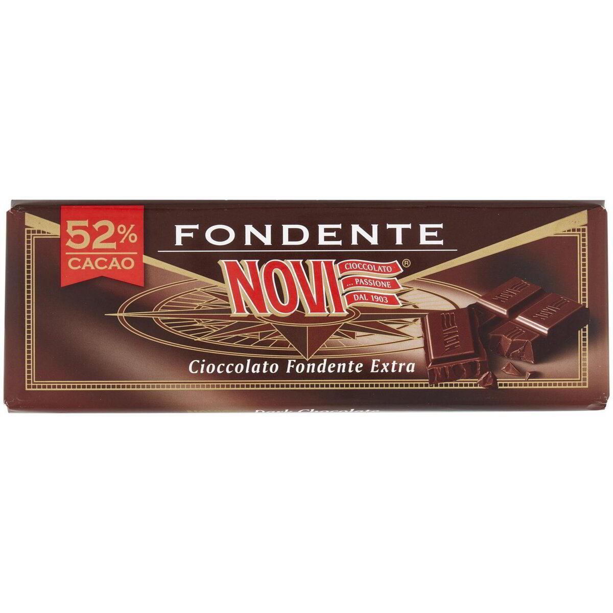 Novi Fondente 52% Cacao Cioccolato Fondente Extra 200 g Novi | IperDrive