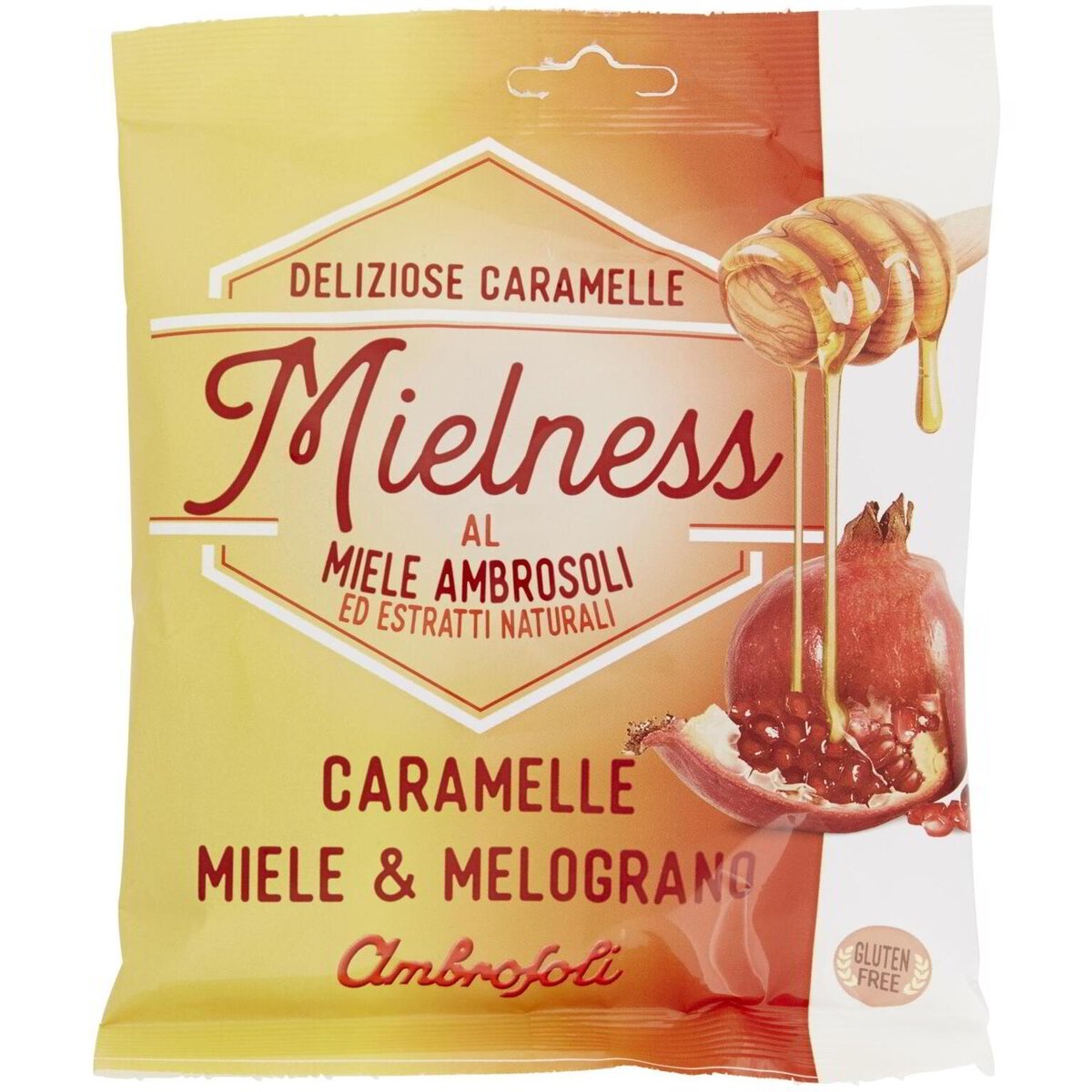 Ambrosoli Mielness Caramelle Miele & Melograno 90 g Ambrosoli - iper Shop