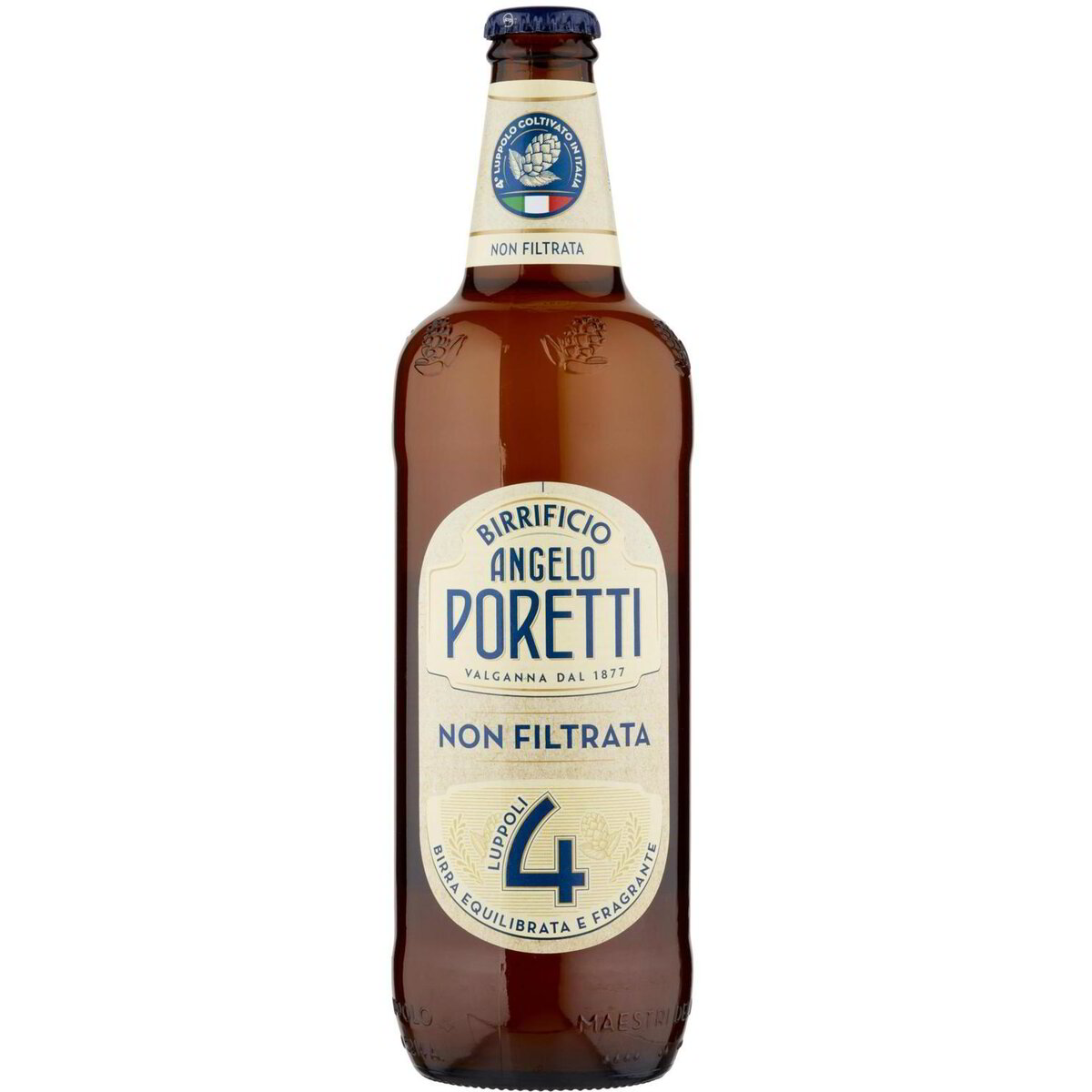 Birrificio Angelo Poretti Non Filtrata 4 Luppoli 66 cl Birrificio ...