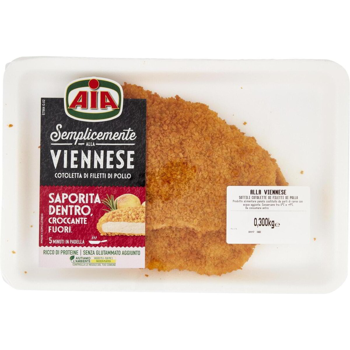 Aia Semplicemente alla Viennese Cotoletta di Filetti di Pollo 0,300 kg ...