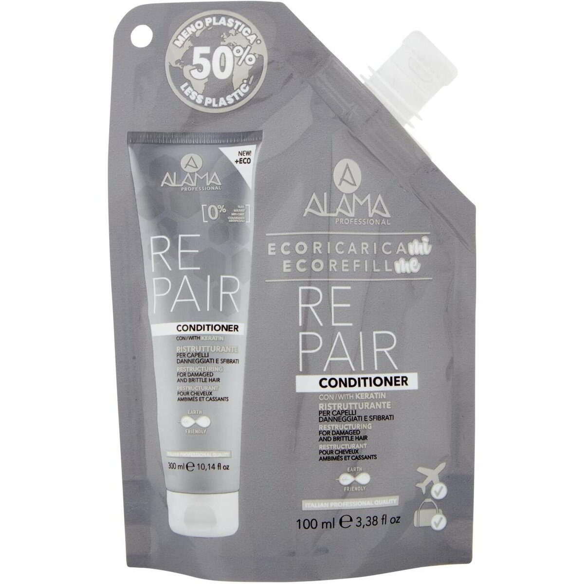 Alama Professional Repair Conditioner per Capelli Danneggiati e ...