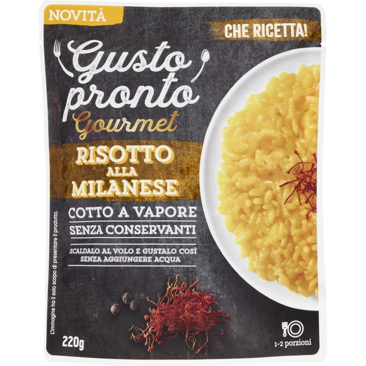 Gusto pronto Gourmet Risotto alla Milanese 220 g Gusto pronto 220 g ...