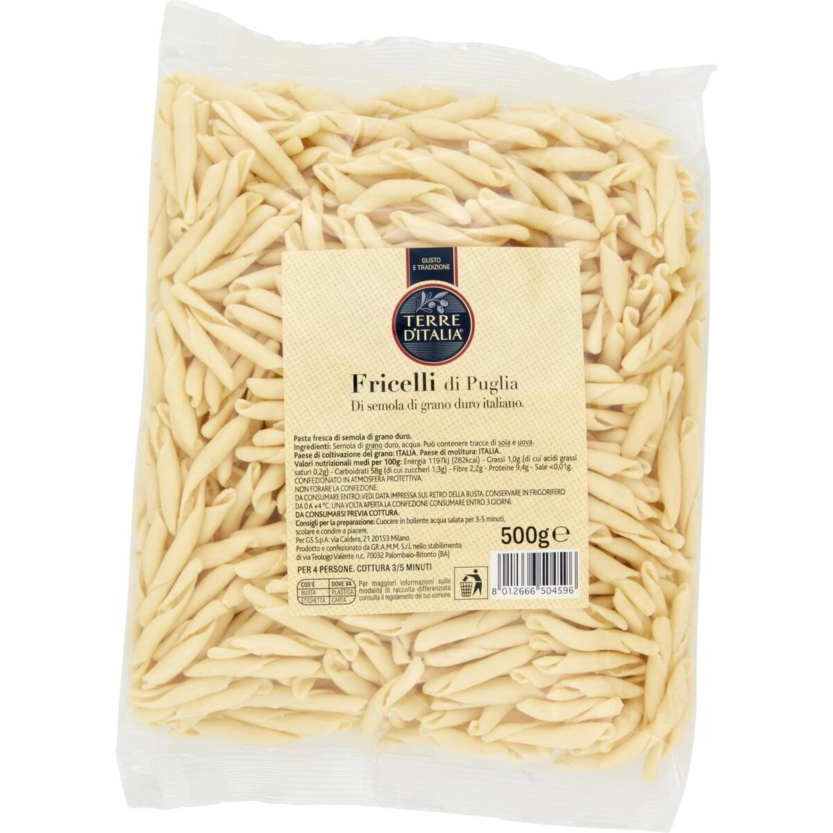 Terre d'Italia Fricelli di Puglia 500 g Terre d'Italia - iper Shop