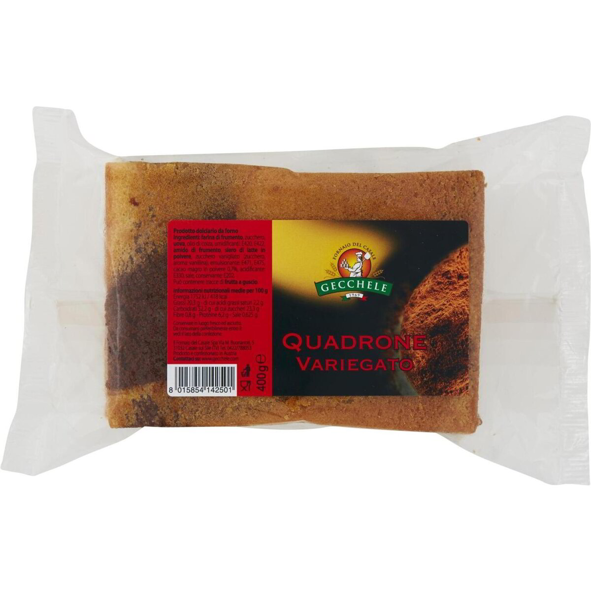 Gecchele Quadrone Variegato 400 g Gecchele 400 g - iper Shop