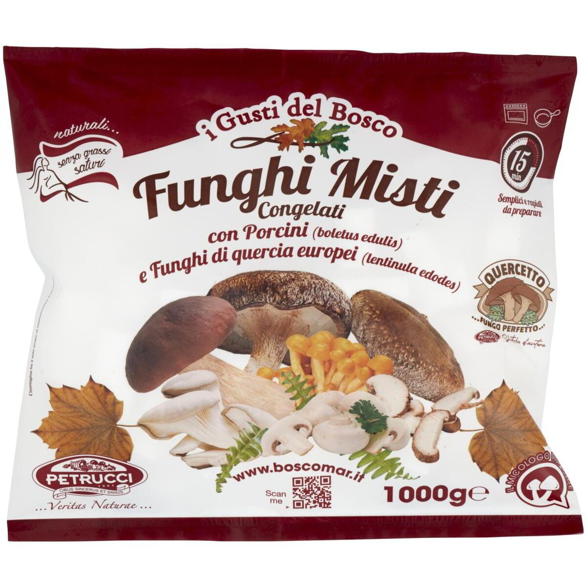 Petrucci i Gusti del Bosco Funghi Misti Congelati 1000 g Petrucci ...