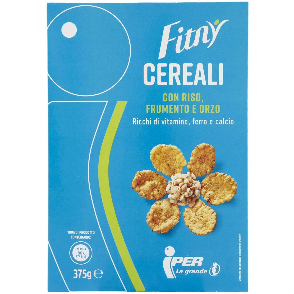 Iper Fitny Cereali con Riso, Frumento e Orzo 375 g Iper | IperDrive