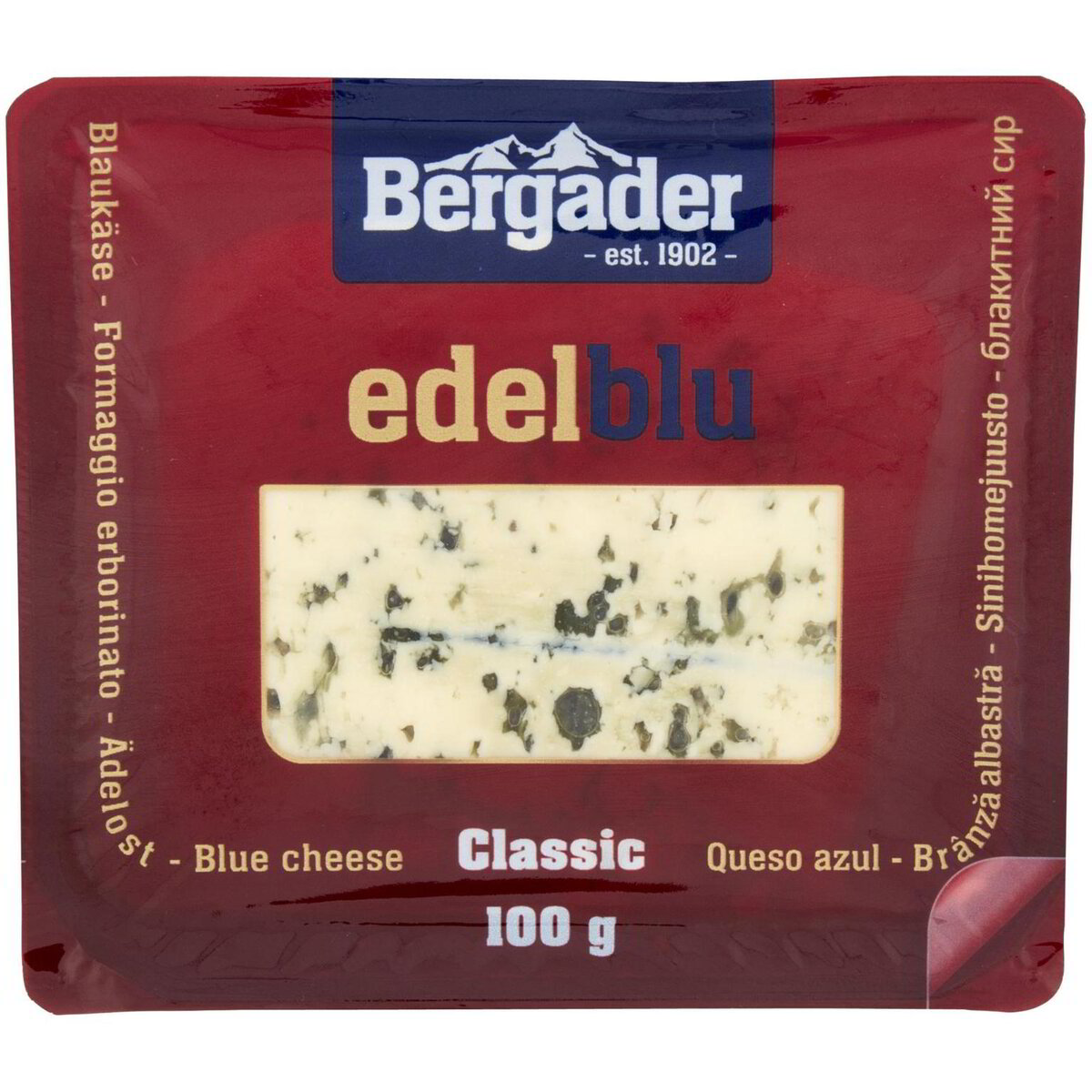 Bergader edelblu Blue cheese Classic 100 g Bergader | IperDrive