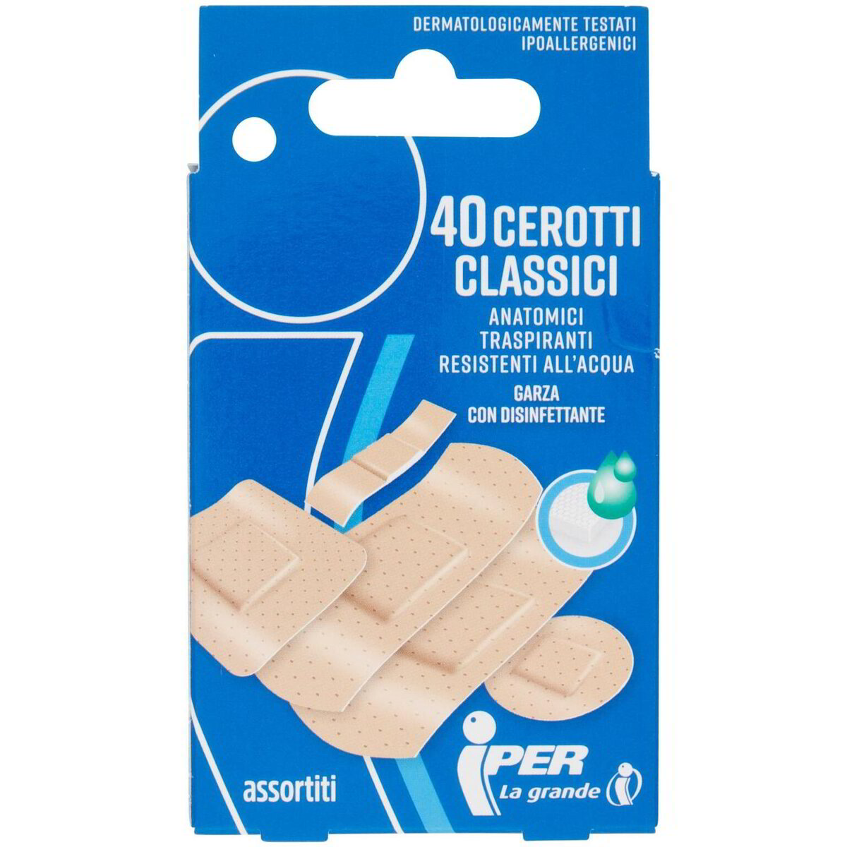 Iper Cerotti Classici assortiti 5 formati 40 pz Iper | IperDrive