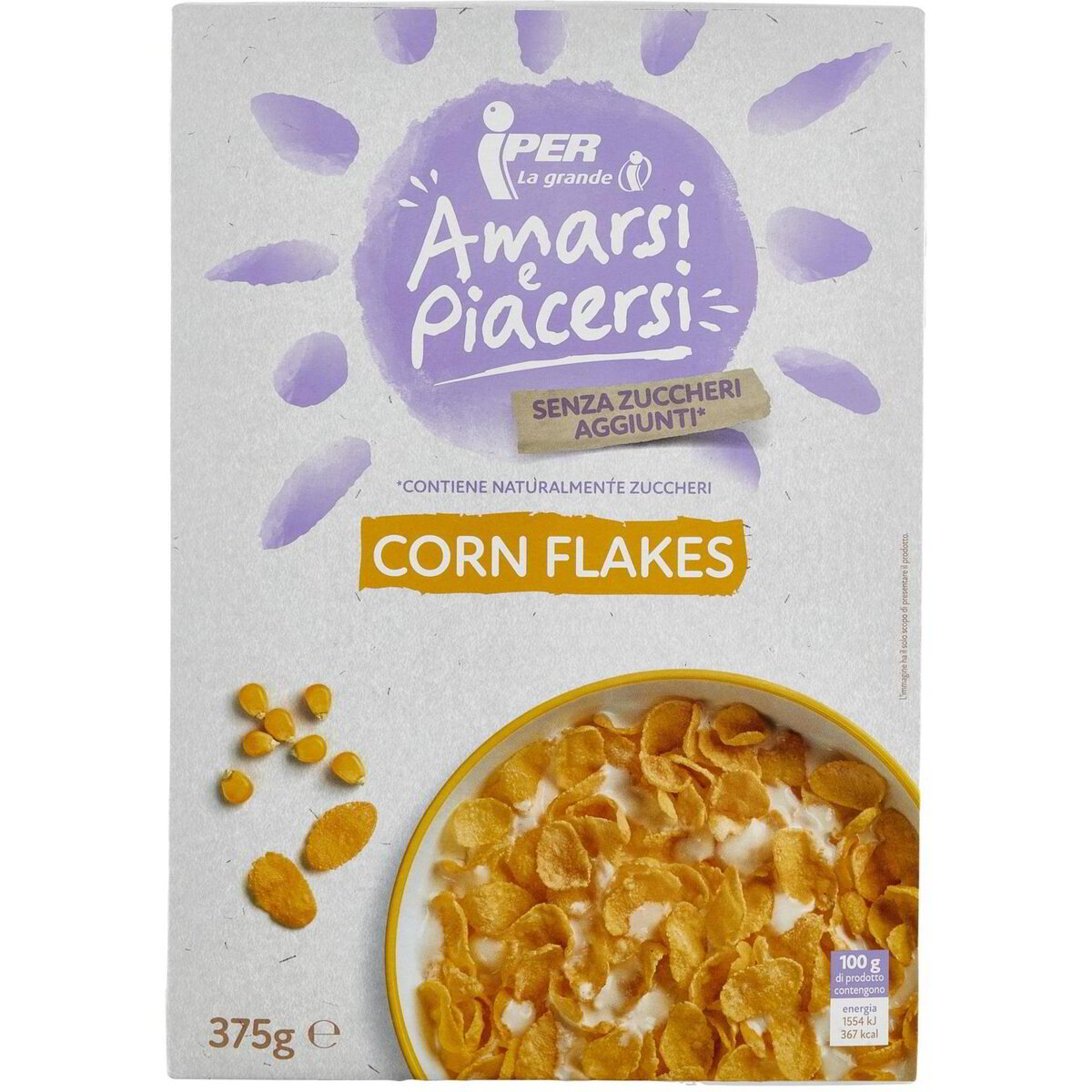 Amarsi e Piacersi Corn Flakes 375 g Amarsi e Piacersi | IperDrive