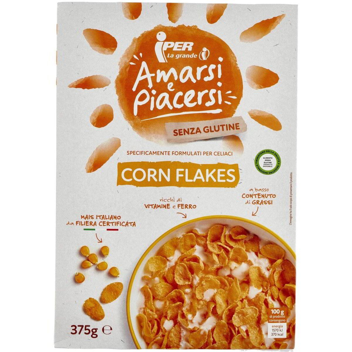 Amarsi e Piacersi Corn Flakes 375 g Amarsi e Piacersi | IperDrive