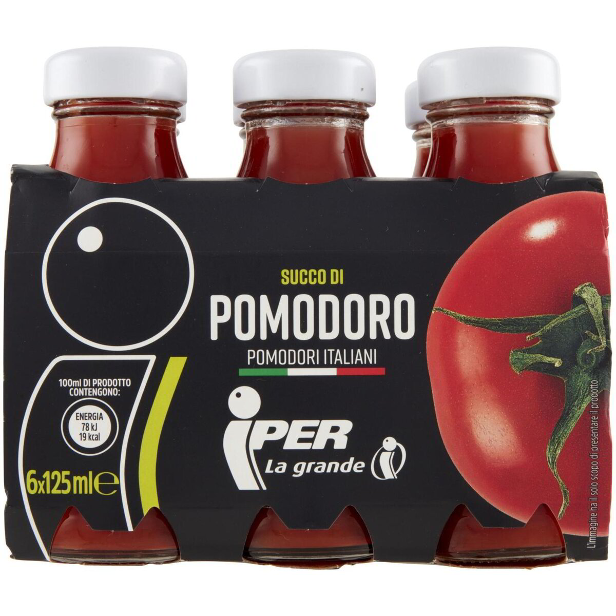 Iper Succo di Pomodoro 6 x 125 ml Iper | IperDrive