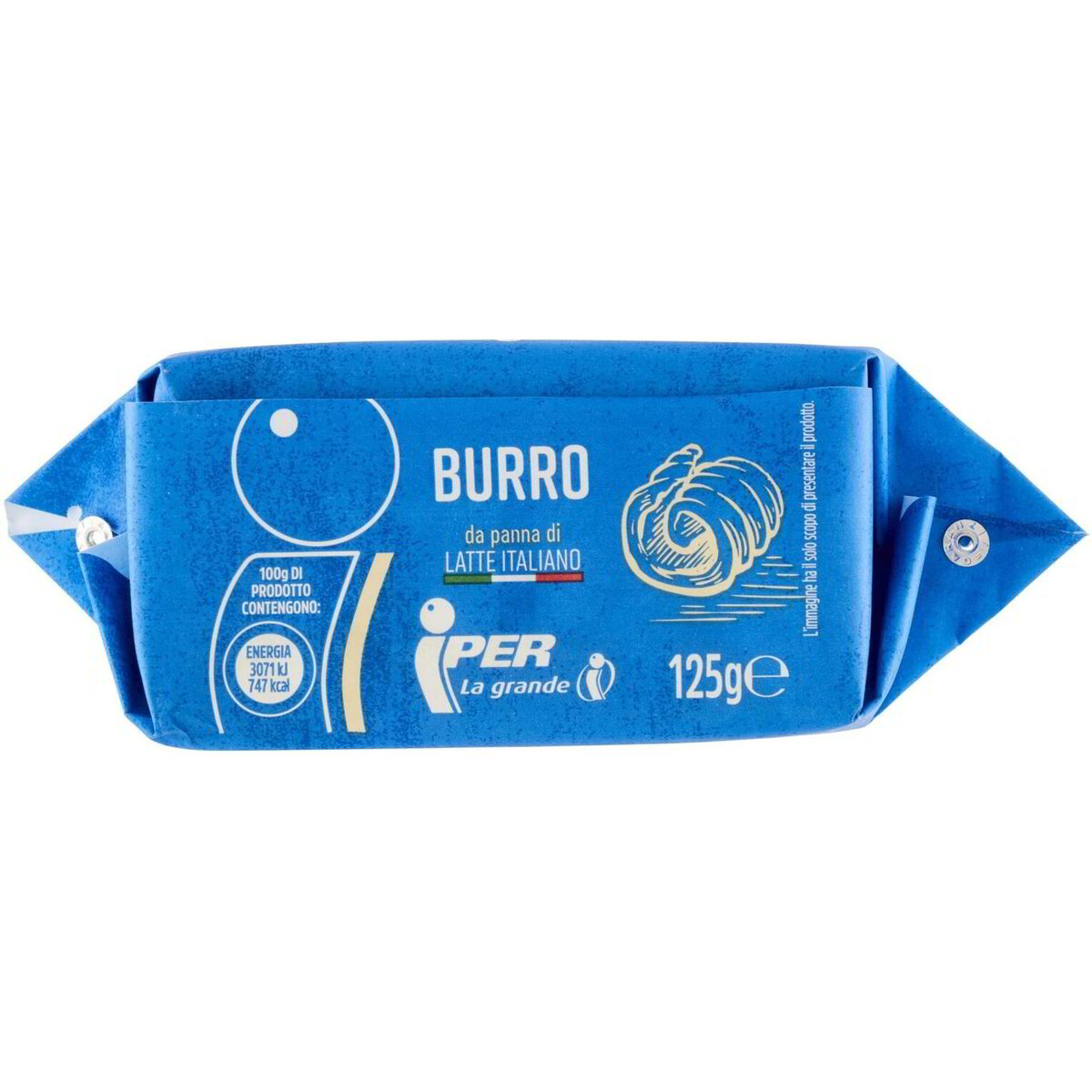 Iper Burro da panna di Latte Italiano 125 g Iper | IperDrive